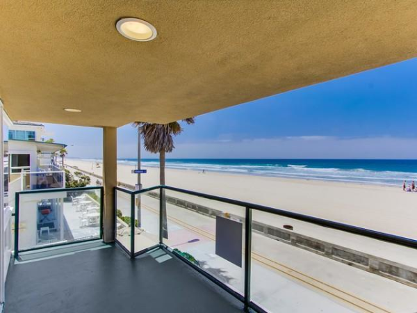 patio overlooking the ocean
