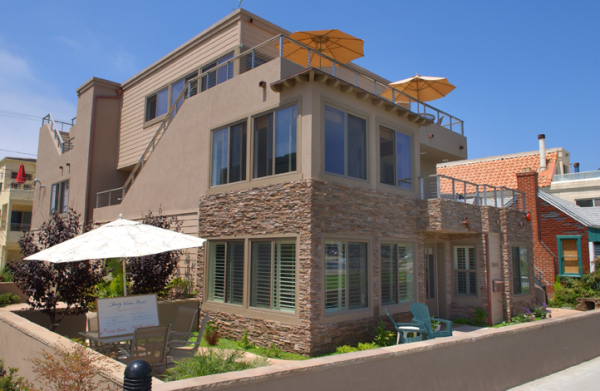 outside view of condo